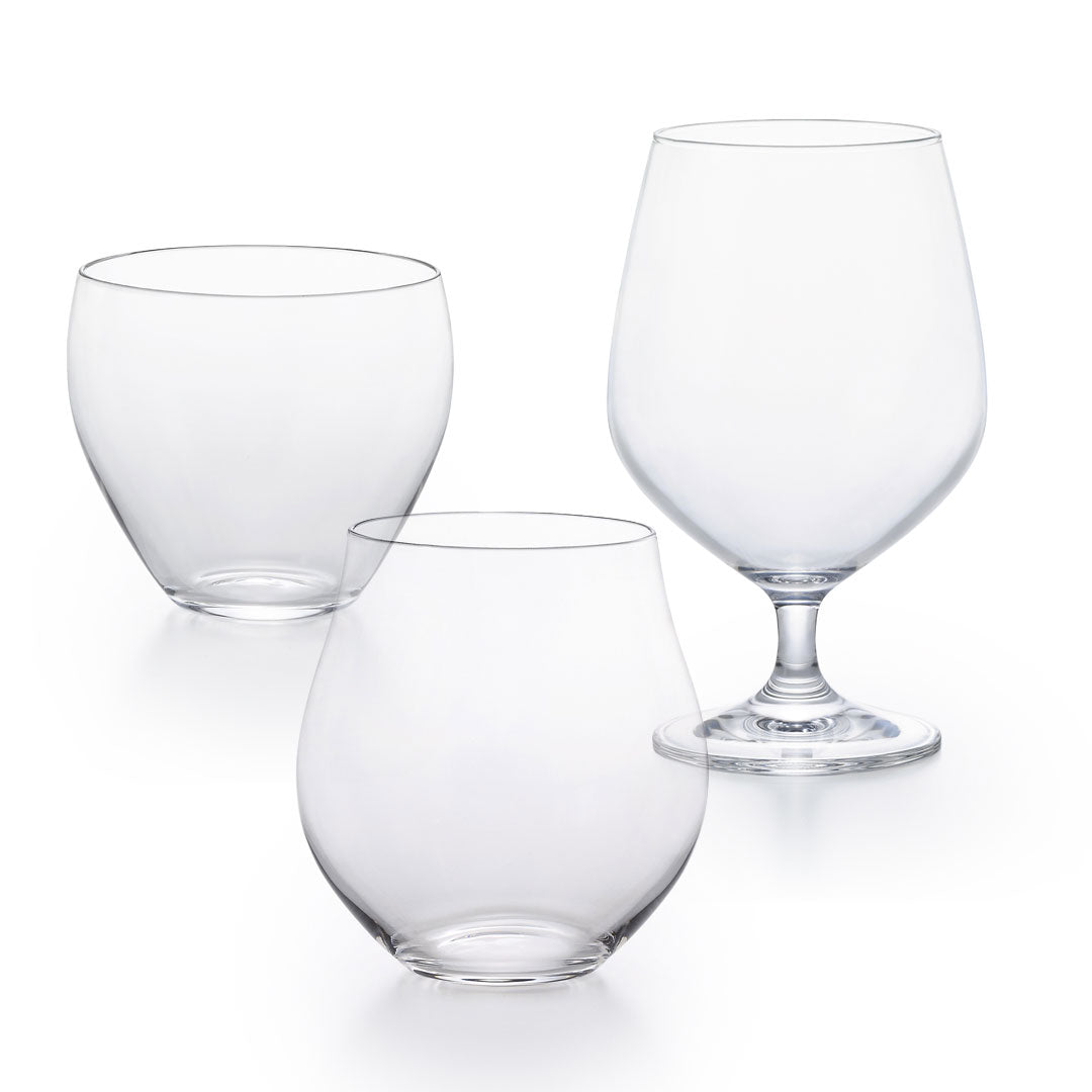 Craft Glass Sake Tasting Cups (Set of 3) — MTC Kitchen