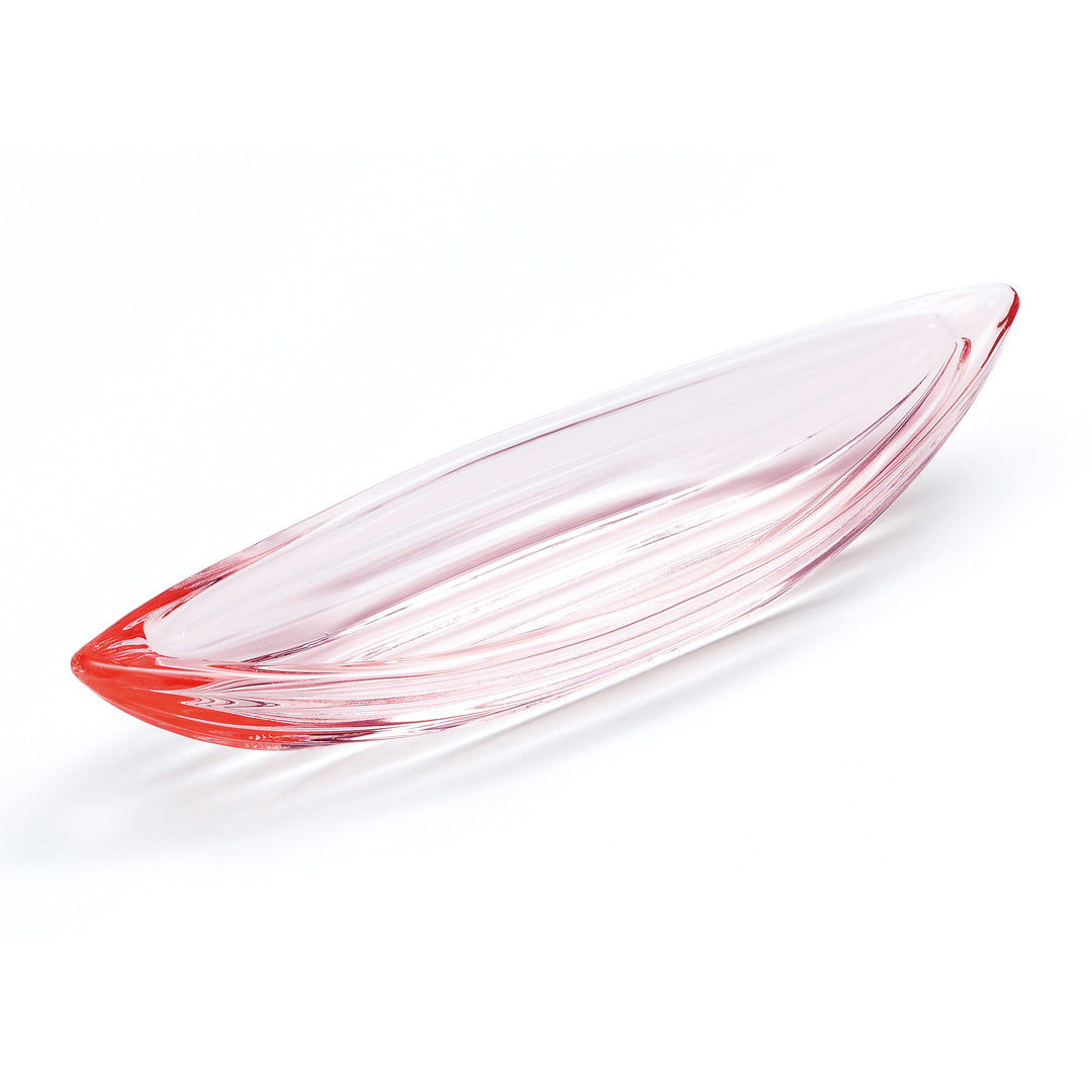 [Clearance] Shonai Craft Glass Amuse Dish Mamezara Pink 6.2" x 2" (Set ...