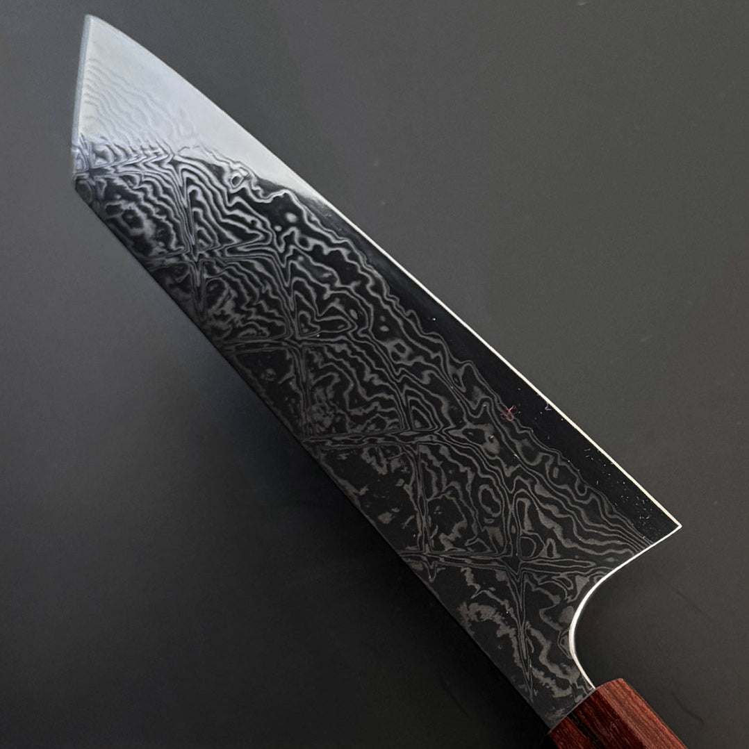 Shu Matsubara Ginsan Damascus Kengata Gyuto 210mm (8.2") — MTC Kitchen