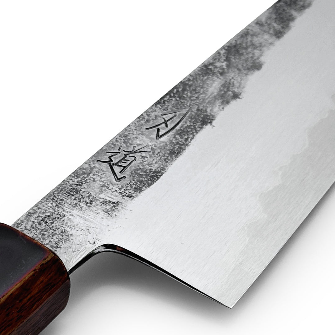 Hado Kirisame White #1 Bunka 180mm (7.1") - Urushi Oak Handle — MTC Kitchen
