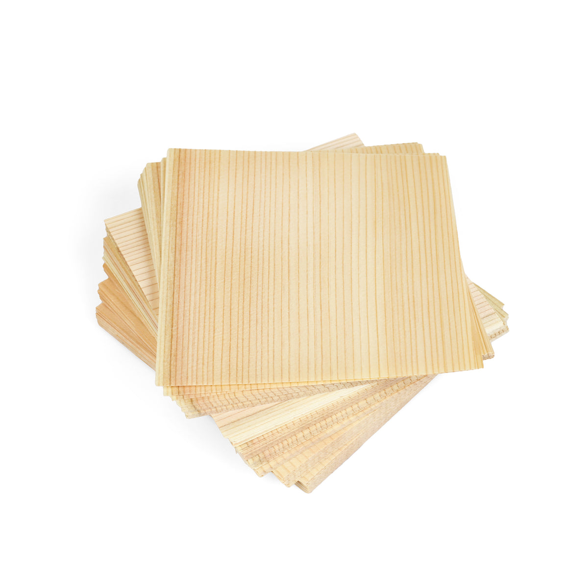 Kyogi Cedar Wood Cooking Sheet 5.9" x 5.9" 100 pcs — MTC Kitchen