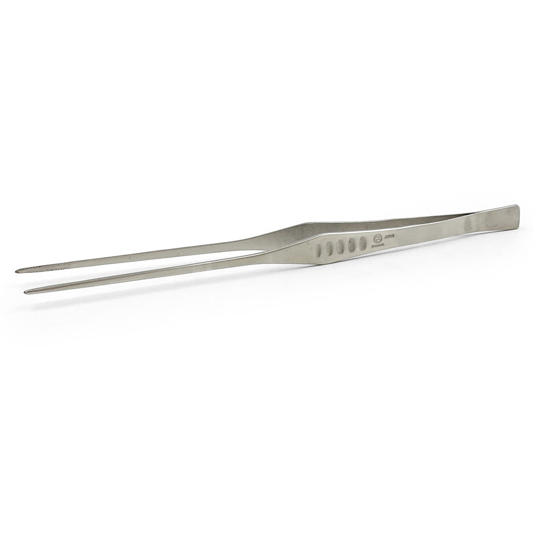 Chef Tongs Stainless Steel Straight Plating Tweezers 8.25" (210mm ...