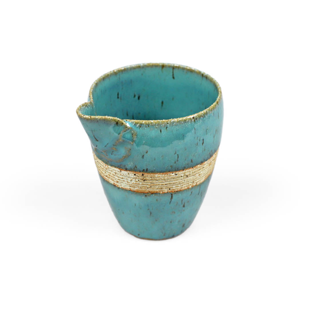 Kinyo Turquoise Blue Ceramic Sake Server Tokkuri 10 fl oz — MTC Kitchen