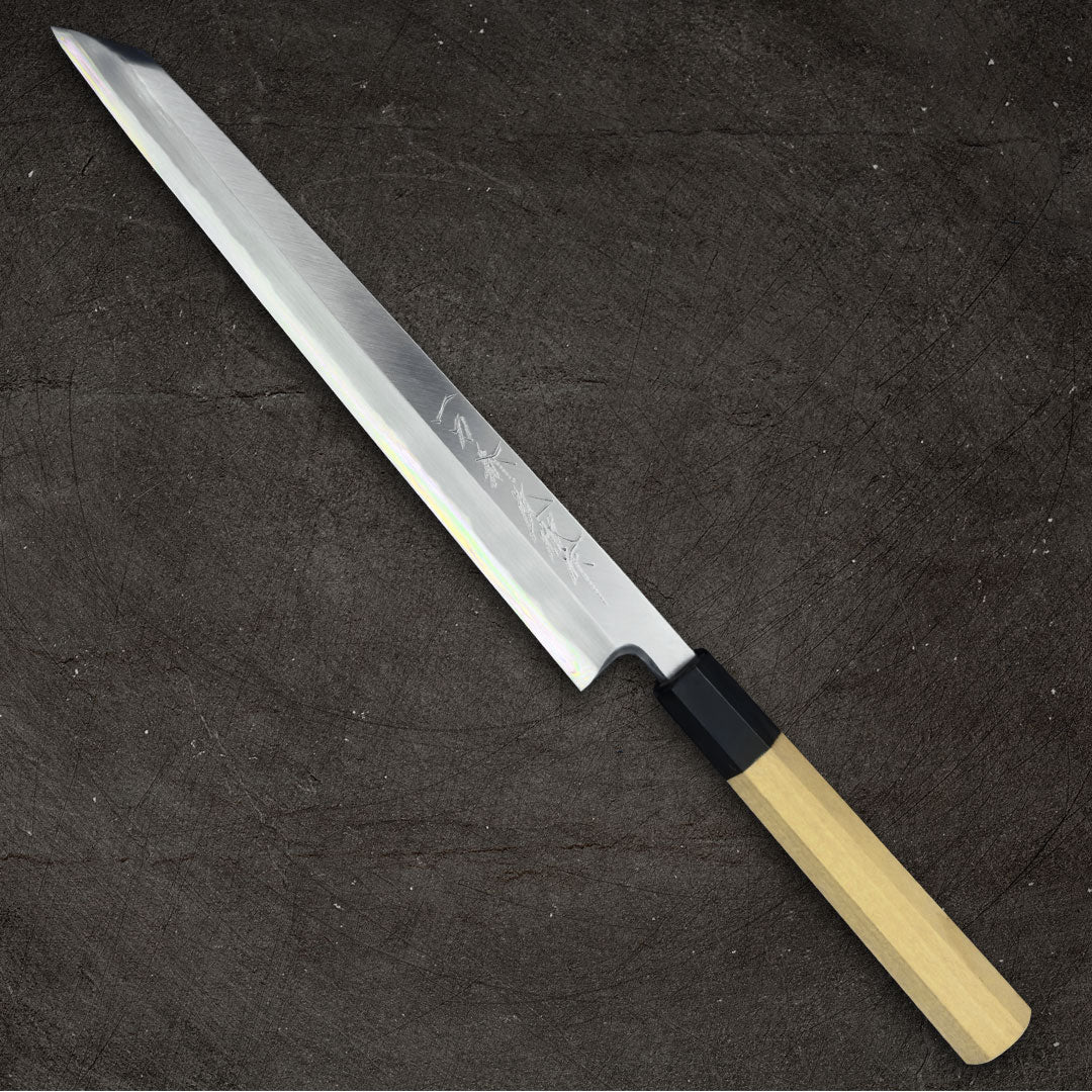 Ittosai Kotetsu White #2 Kiritsuke Yanagi 270mm (10.6") Left Handed ...
