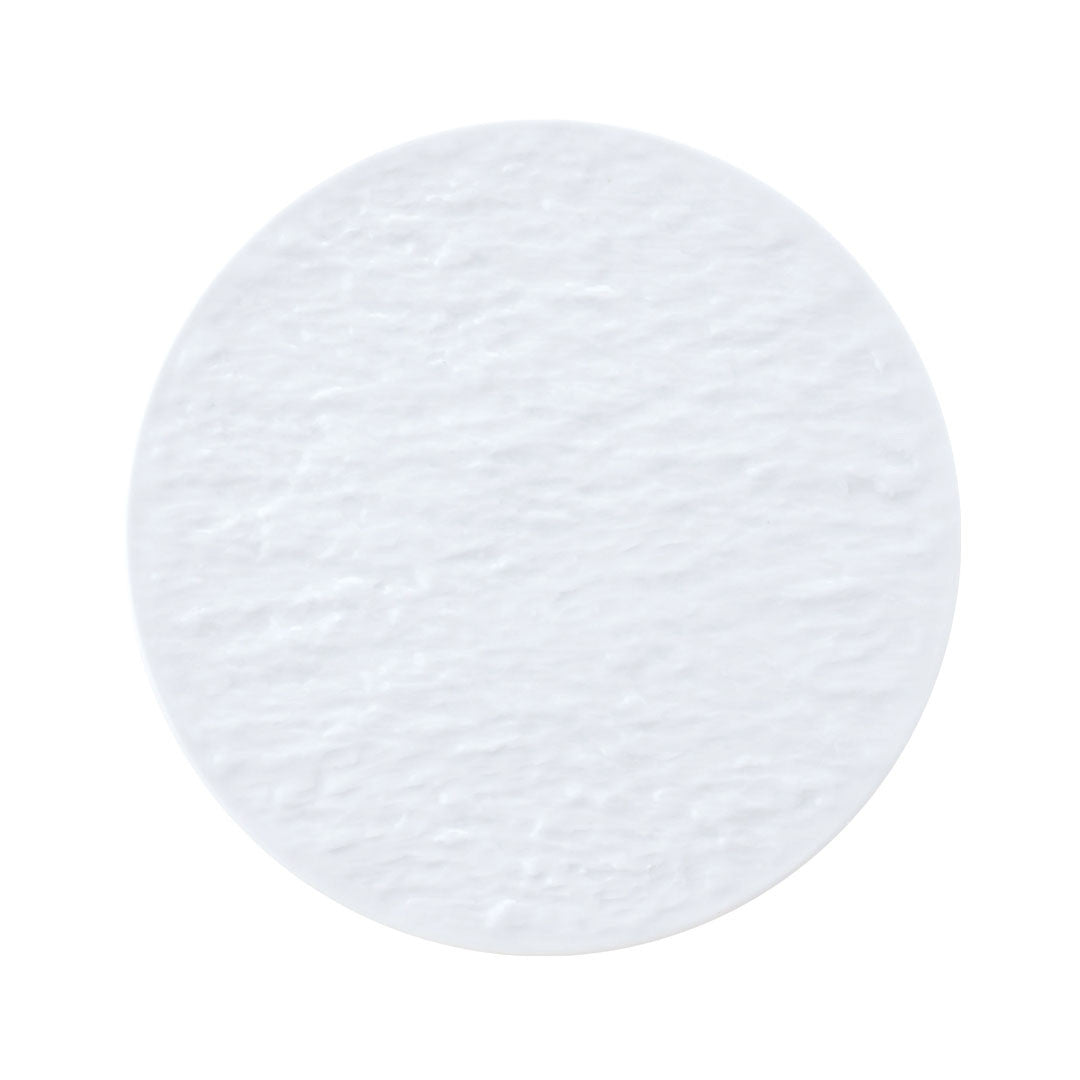 Porcelain Petra Whtie Flat Round Dinner Plate 8.7" dia — MTC Kitchen