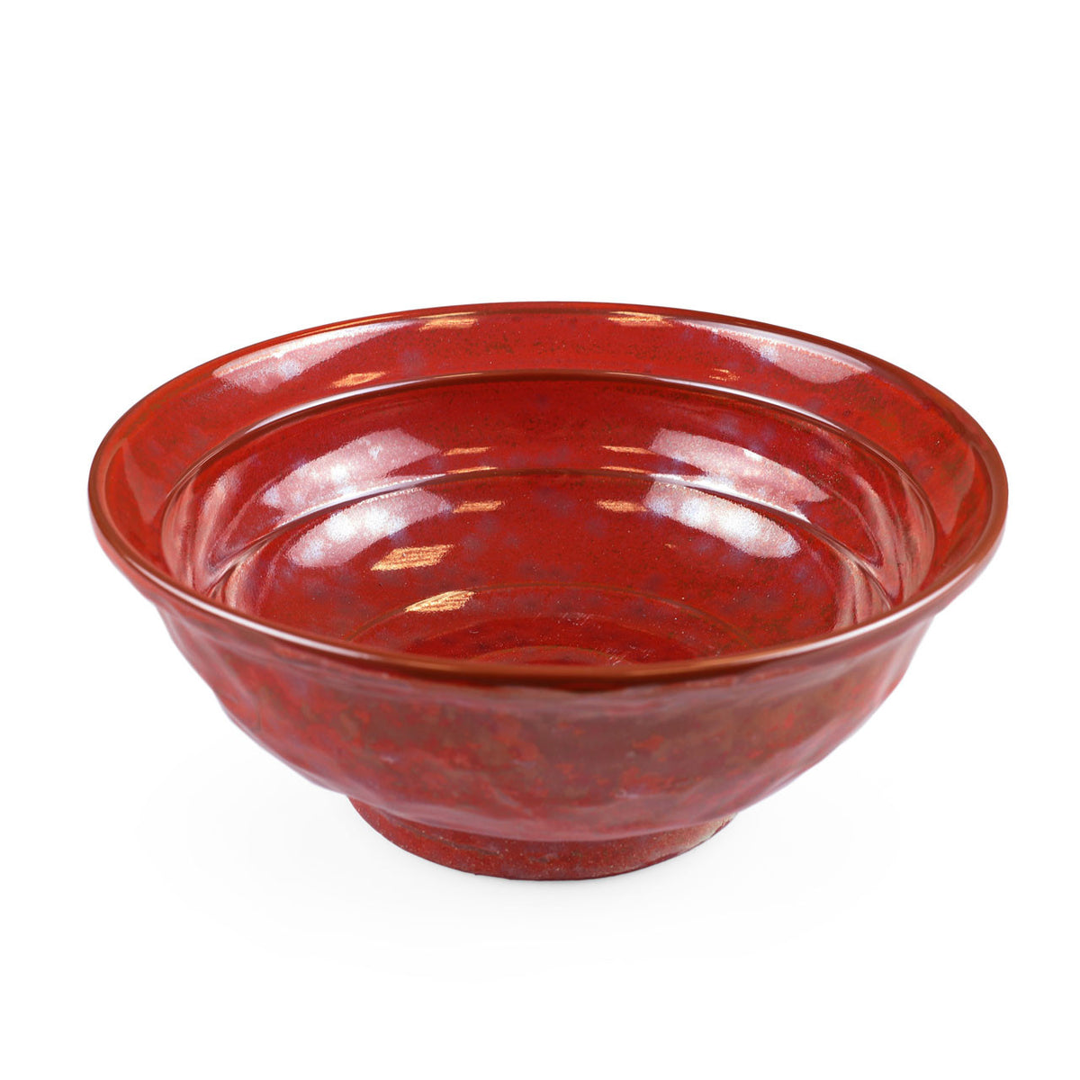 Glossy Red Noodle Bowl 33.8 fl oz / 8.19" dia — MTC Kitchen