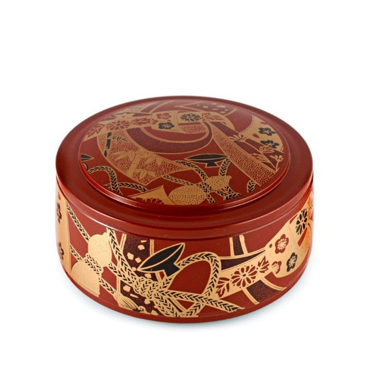 Red Chirashi Sushi Box 6.57" dia — MTC Kitchen