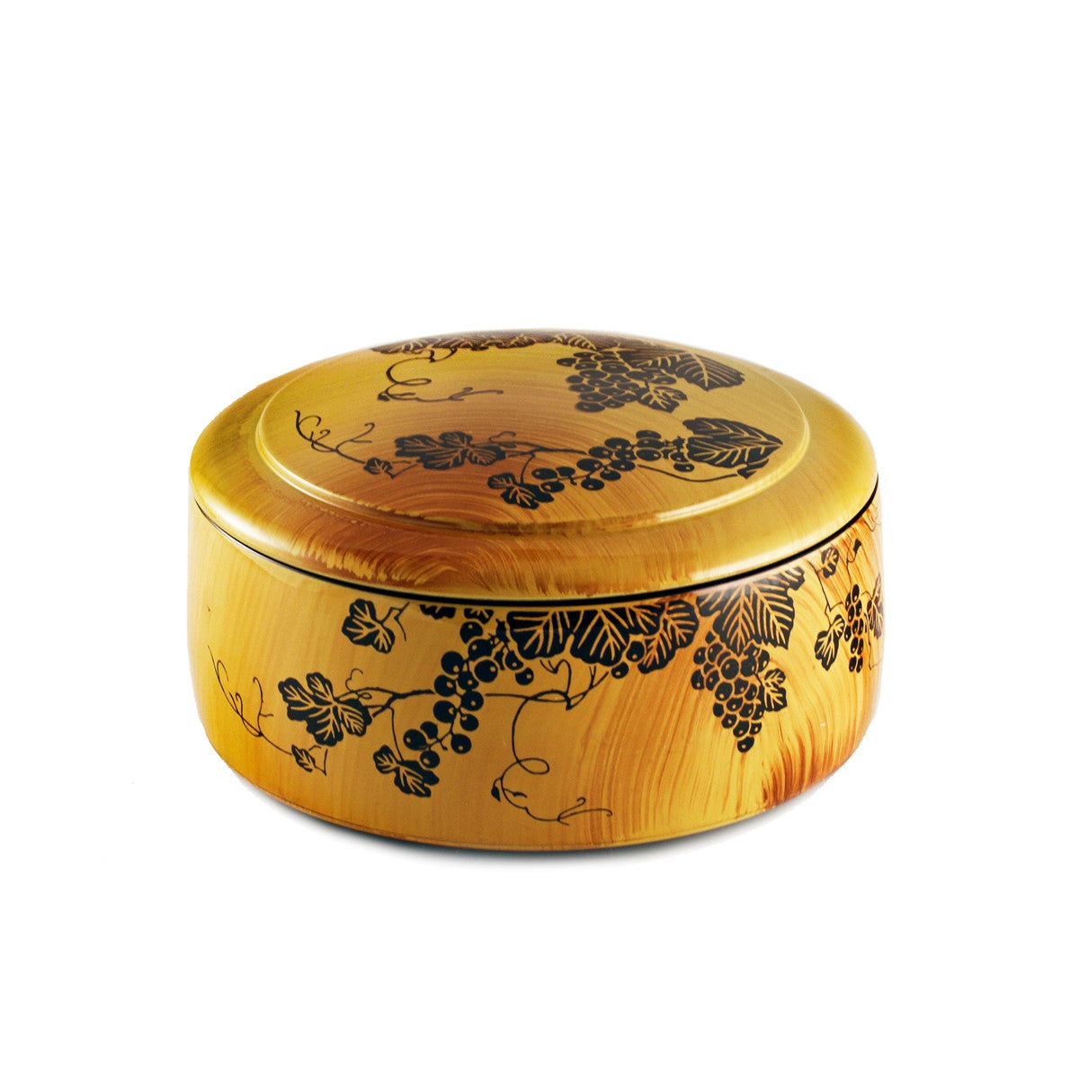 Grape Motif Chirashi Sushi Box 6.54" dia — MTC Kitchen